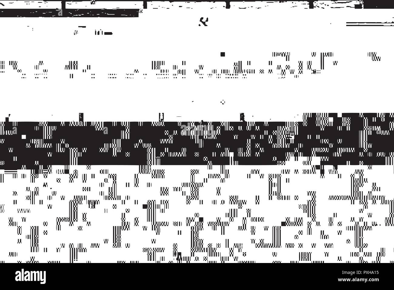 Glitch Overlay Texture Stock Vector Image & Art - Alamy