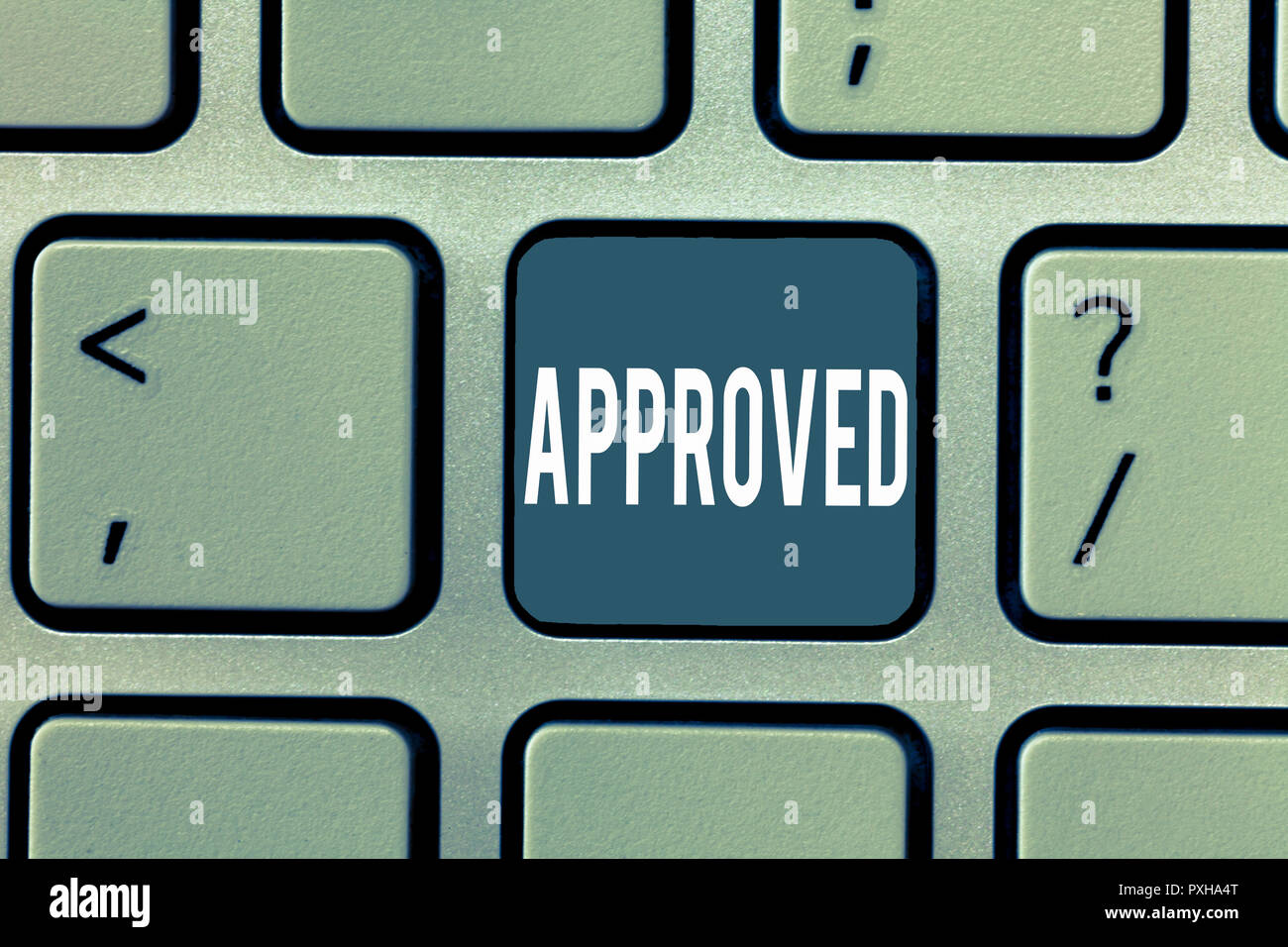 Word writing text Approved. Business concept for Approval Permission to ...