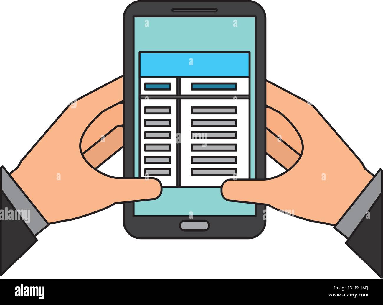 Fin tech vector vectors hi-res stock photography and images - Alamy