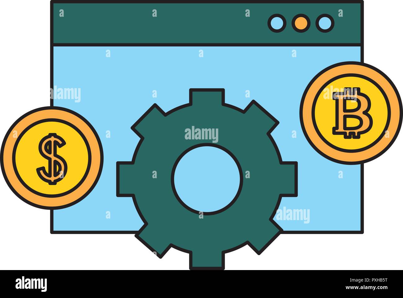 fin tech business Stock Vector Image & Art - Alamy