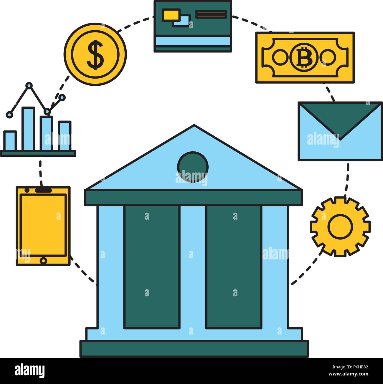fin tech business Stock Vector Image & Art - Alamy