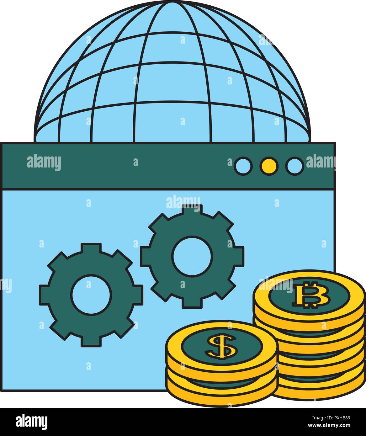 fin tech business Stock Vector Image & Art - Alamy