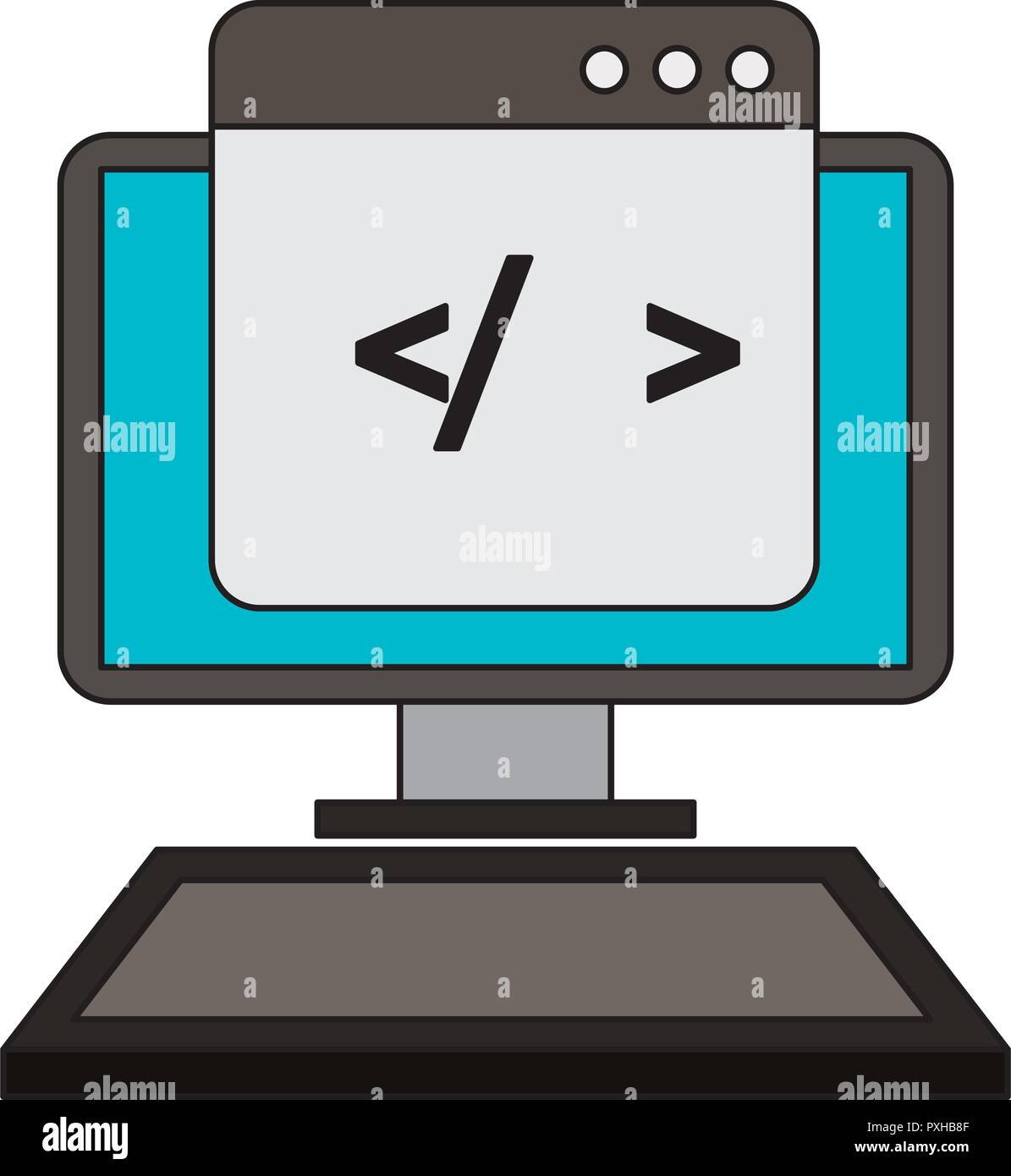 Hacker language Stock Vector Images - Alamy