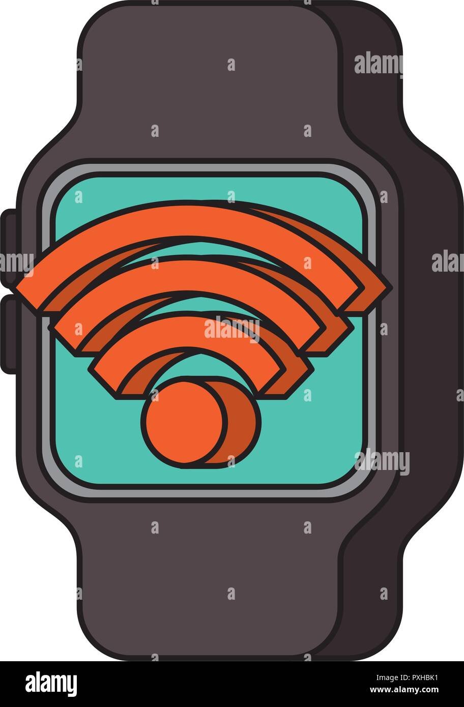 Nfc scan Stock Vector Images - Alamy