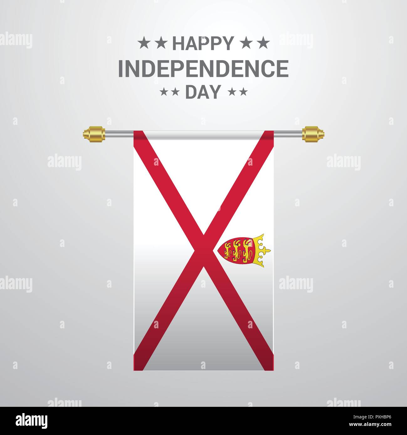 Jersey day Stock Vector Images - Alamy