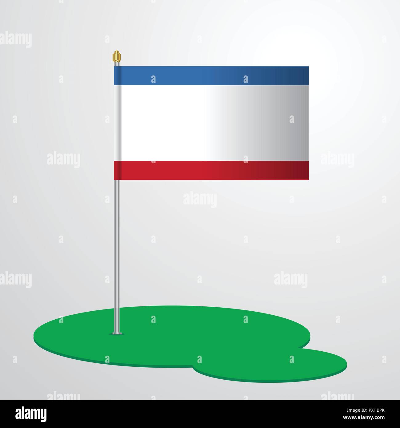 Crimea flagpole hi-res stock photography and images - Alamy