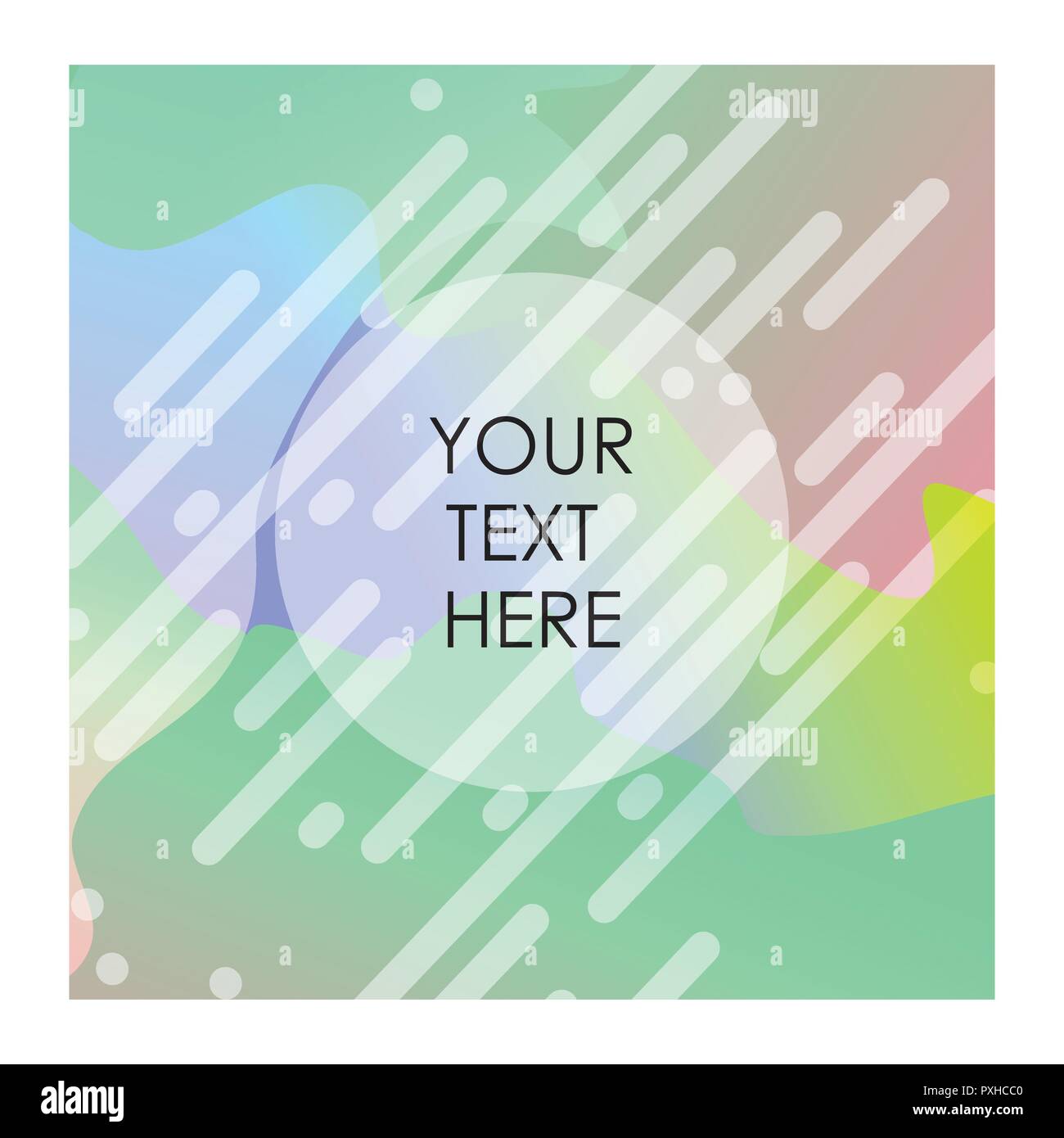 Colorful background with typography design vector Stock Vector Image ...