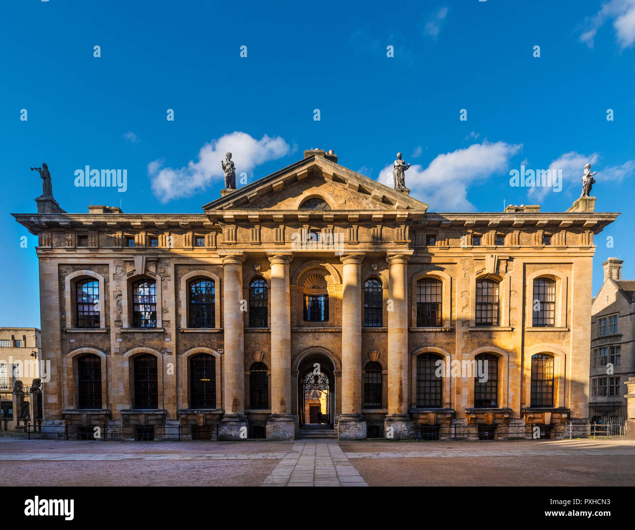 Clarendon Building University of Oxford Stock Photo - Alamy