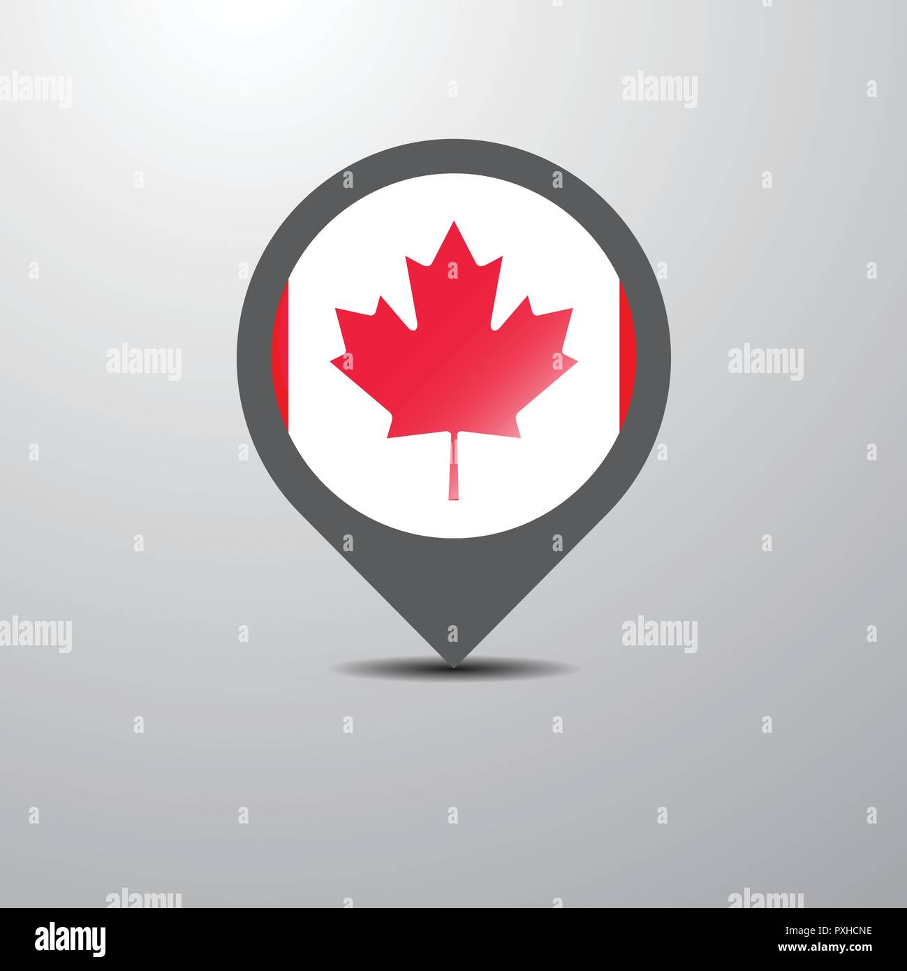 Pin canadian Stock Vector Images - Alamy