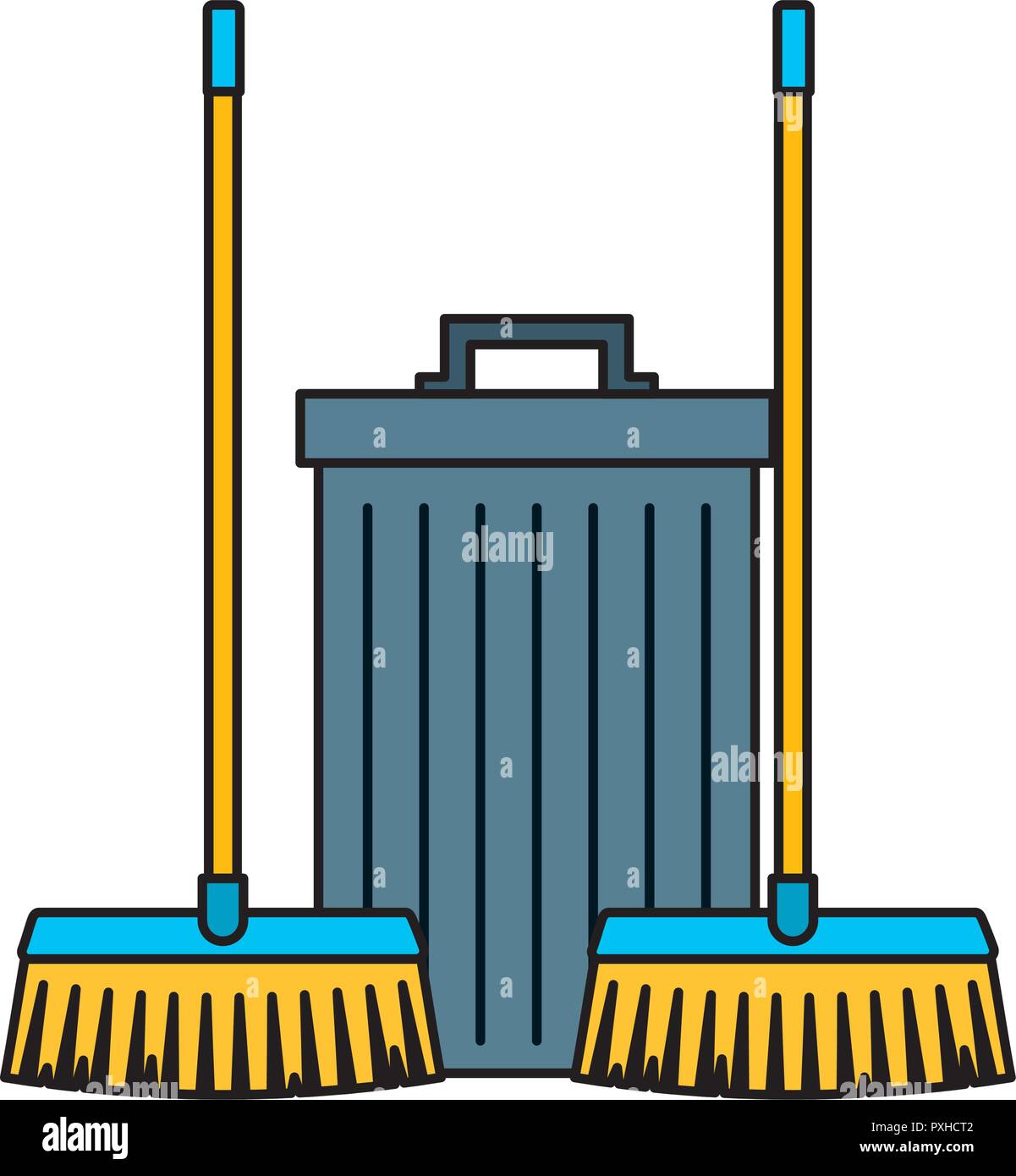 Hospital cleaning bucket Stock Vector Images - Alamy