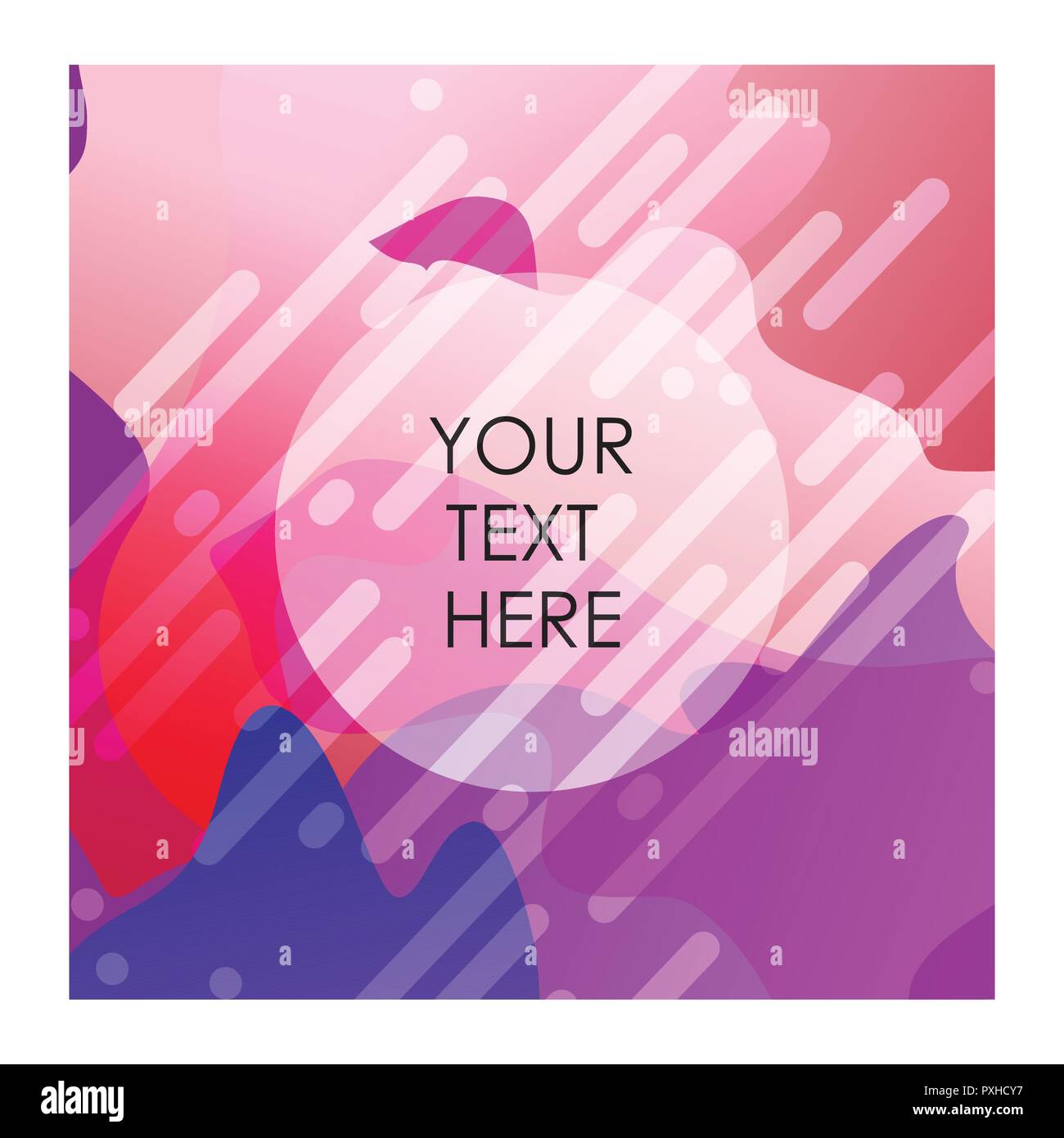 Colorful background with typography vector Stock Vector Image & Art - Alamy