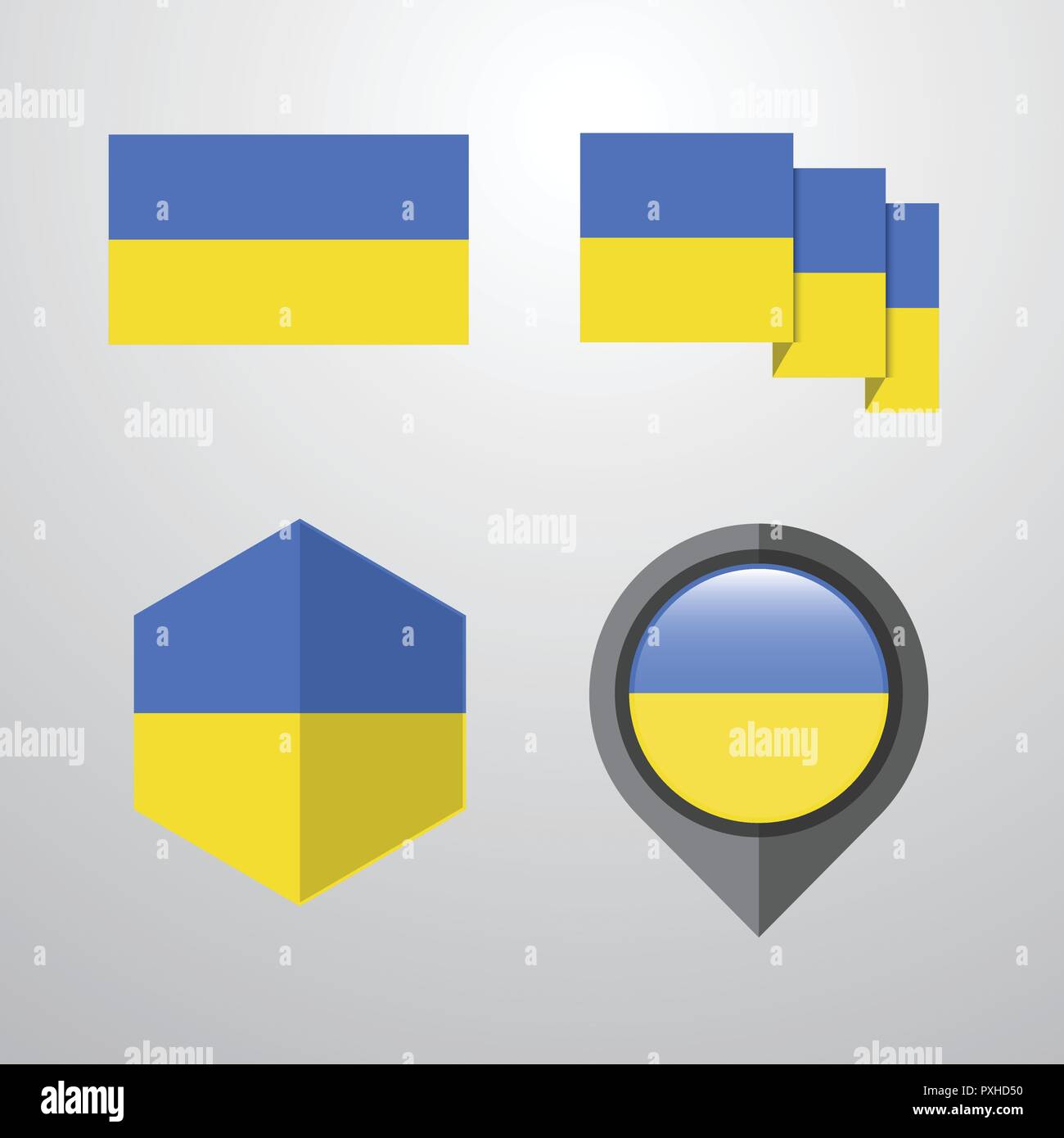Ukr logo design hi-res stock photography and images - Alamy