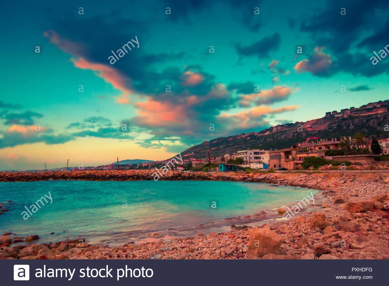 Lebanon Mountain Village Stock Photos & Lebanon Mountain Village Stock ...