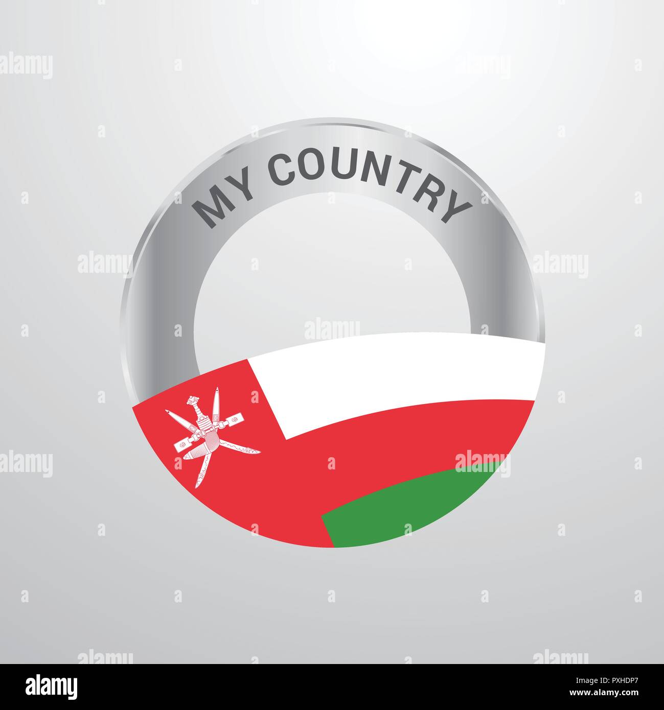 Flag vector nation oman muscat hi-res stock photography and images - Alamy