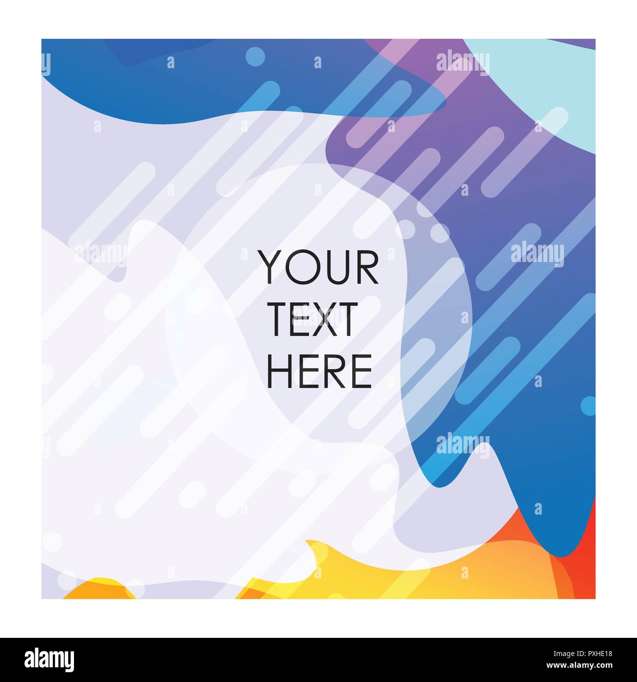 Colorful background with typography vector Stock Vector Image & Art - Alamy