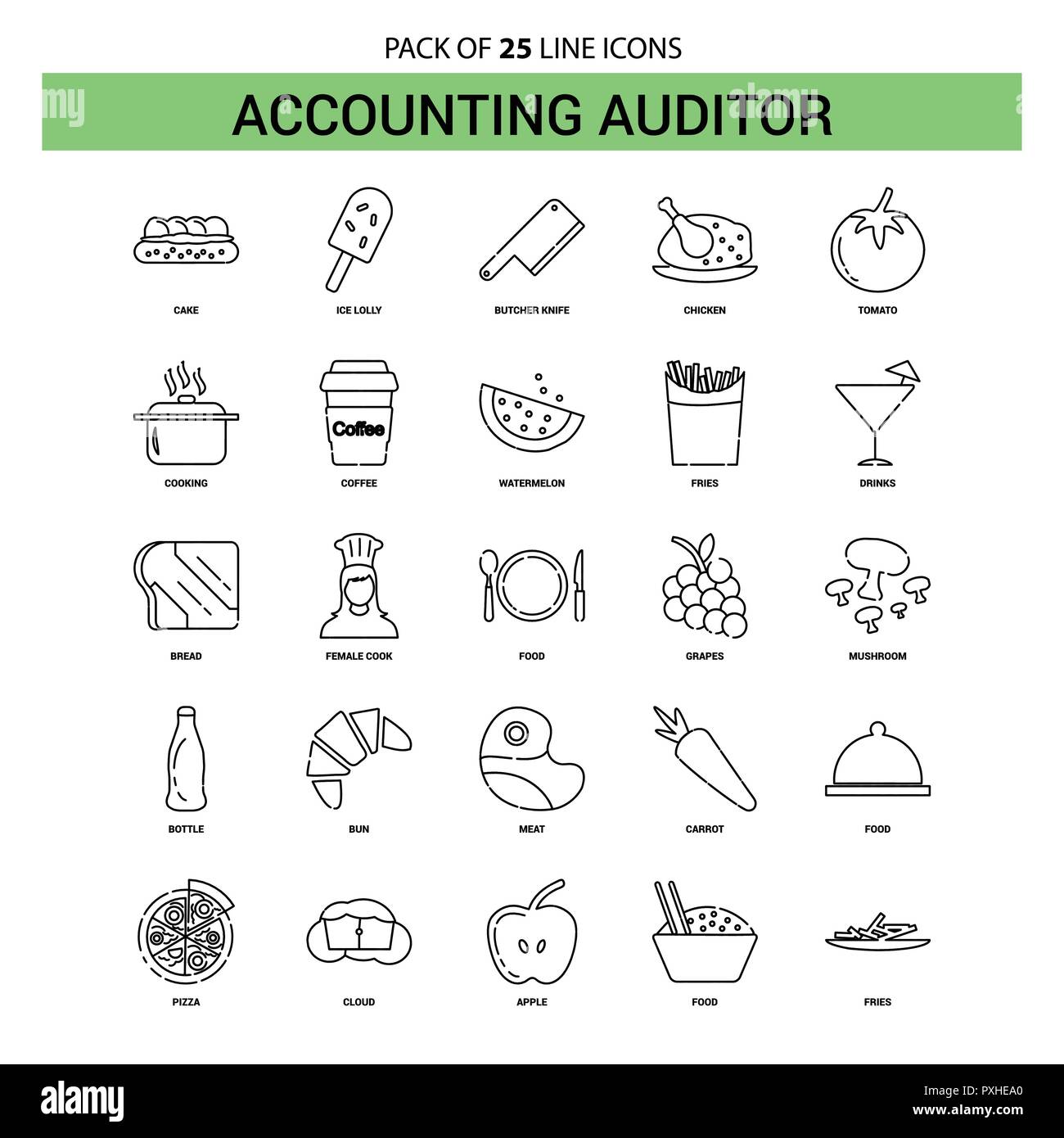 Outline tomato knife hi-res stock photography and images - Alamy