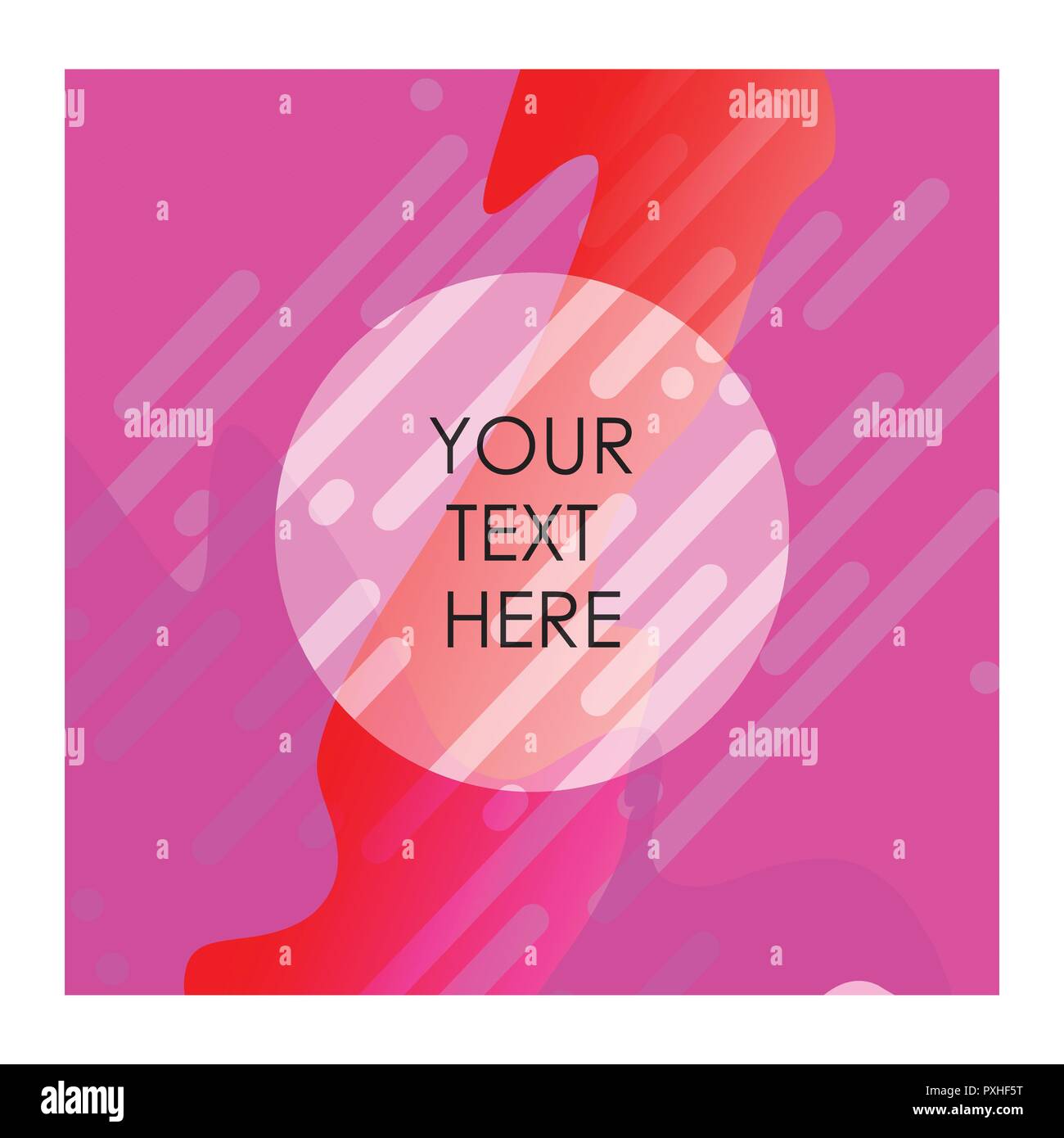 Colorful background with typography design vector Stock Vector Image ...