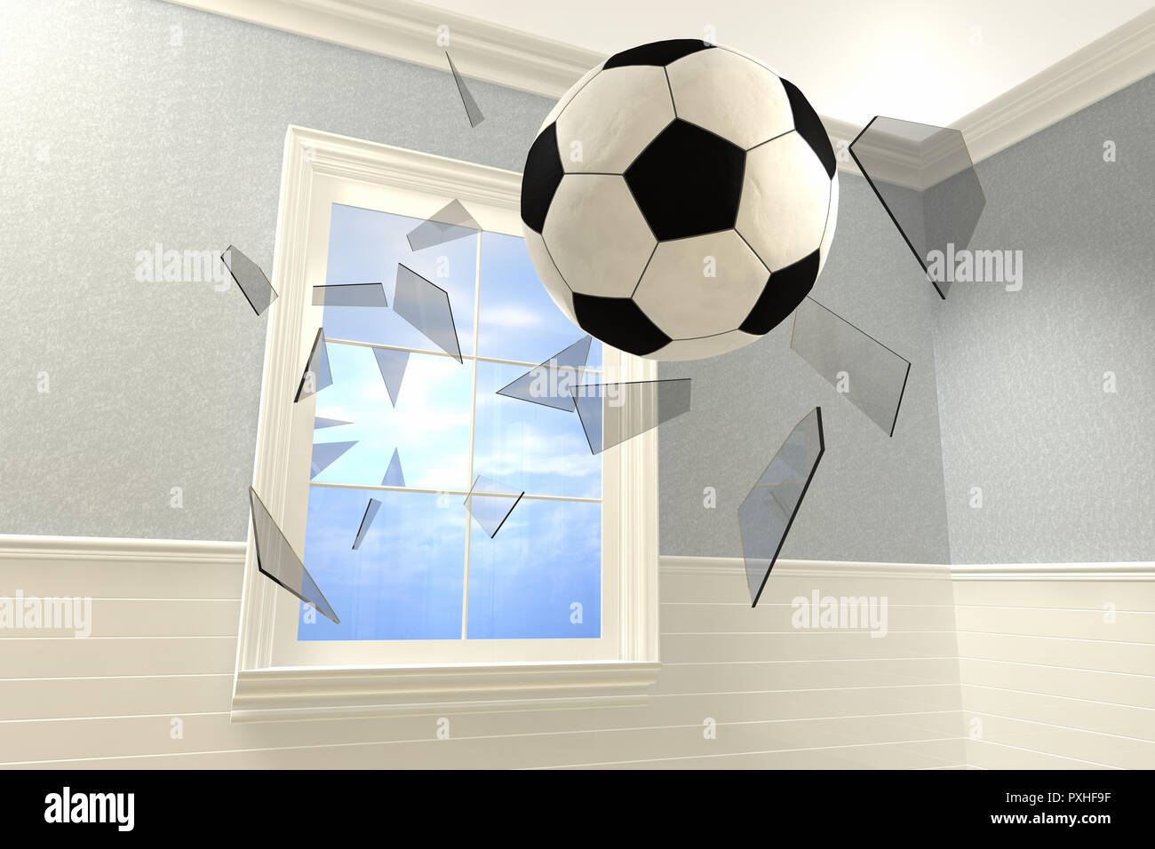 Damaged ball hi-res stock photography and images - Alamy