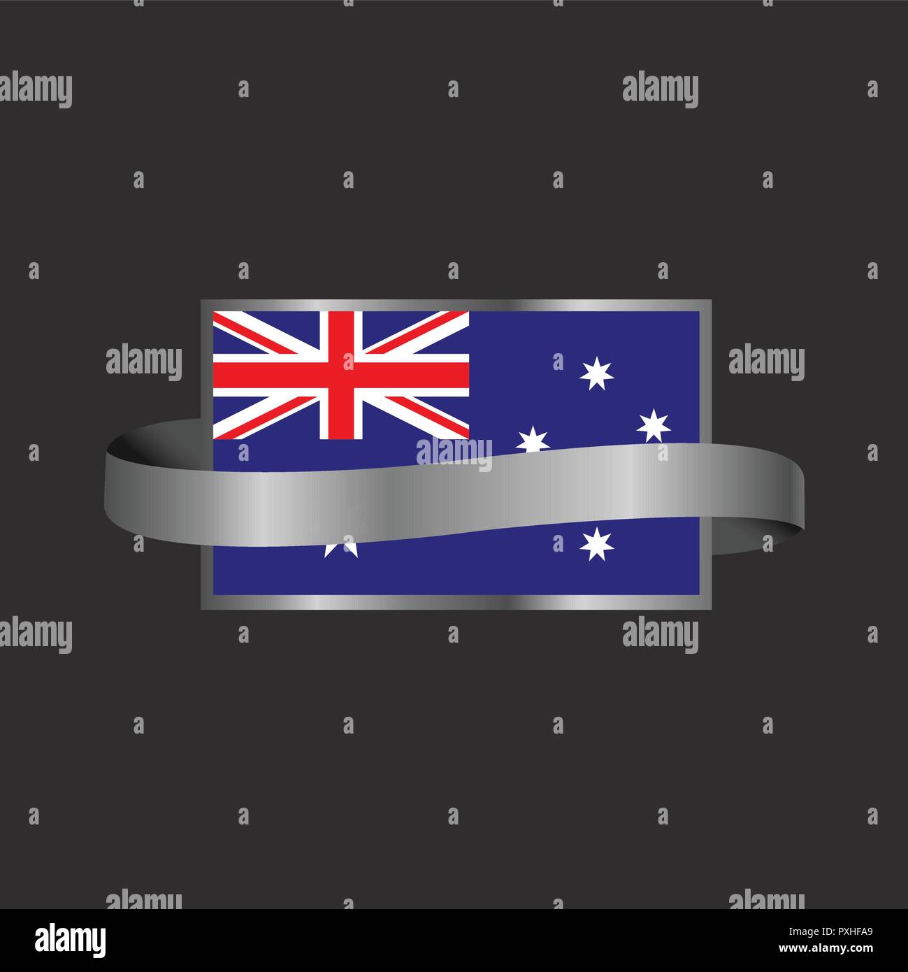 Aus flag Stock Vector Images - Alamy