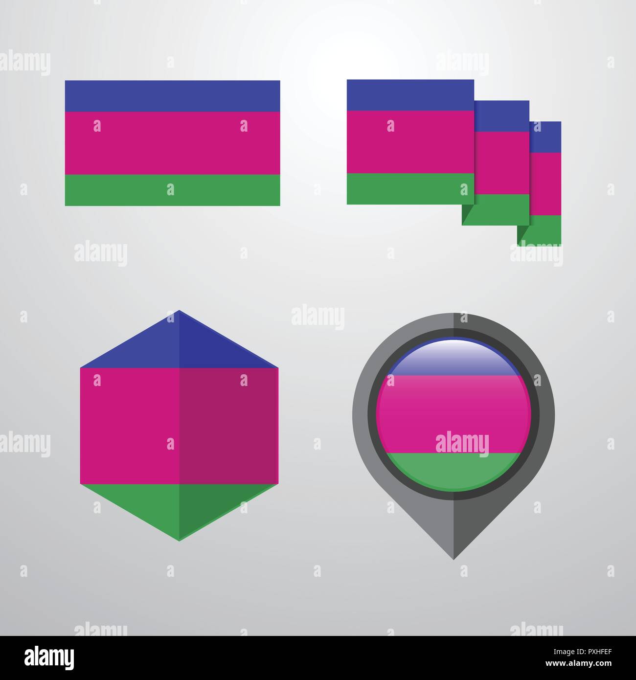 Kuban peoples republic map hi-res stock photography and images - Alamy