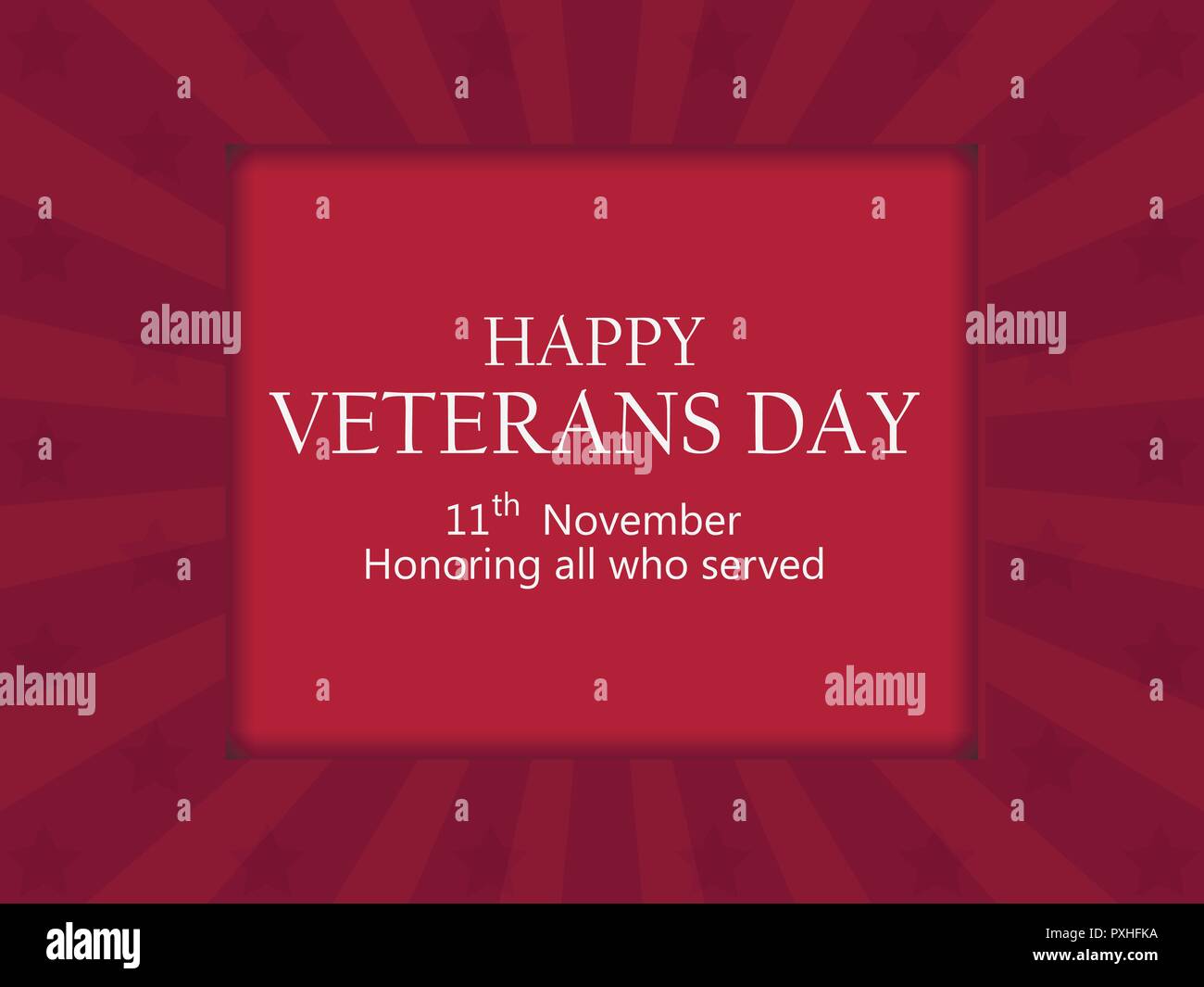 Happy Veterans Day 11th of November. Honoring all who served. Poster ...