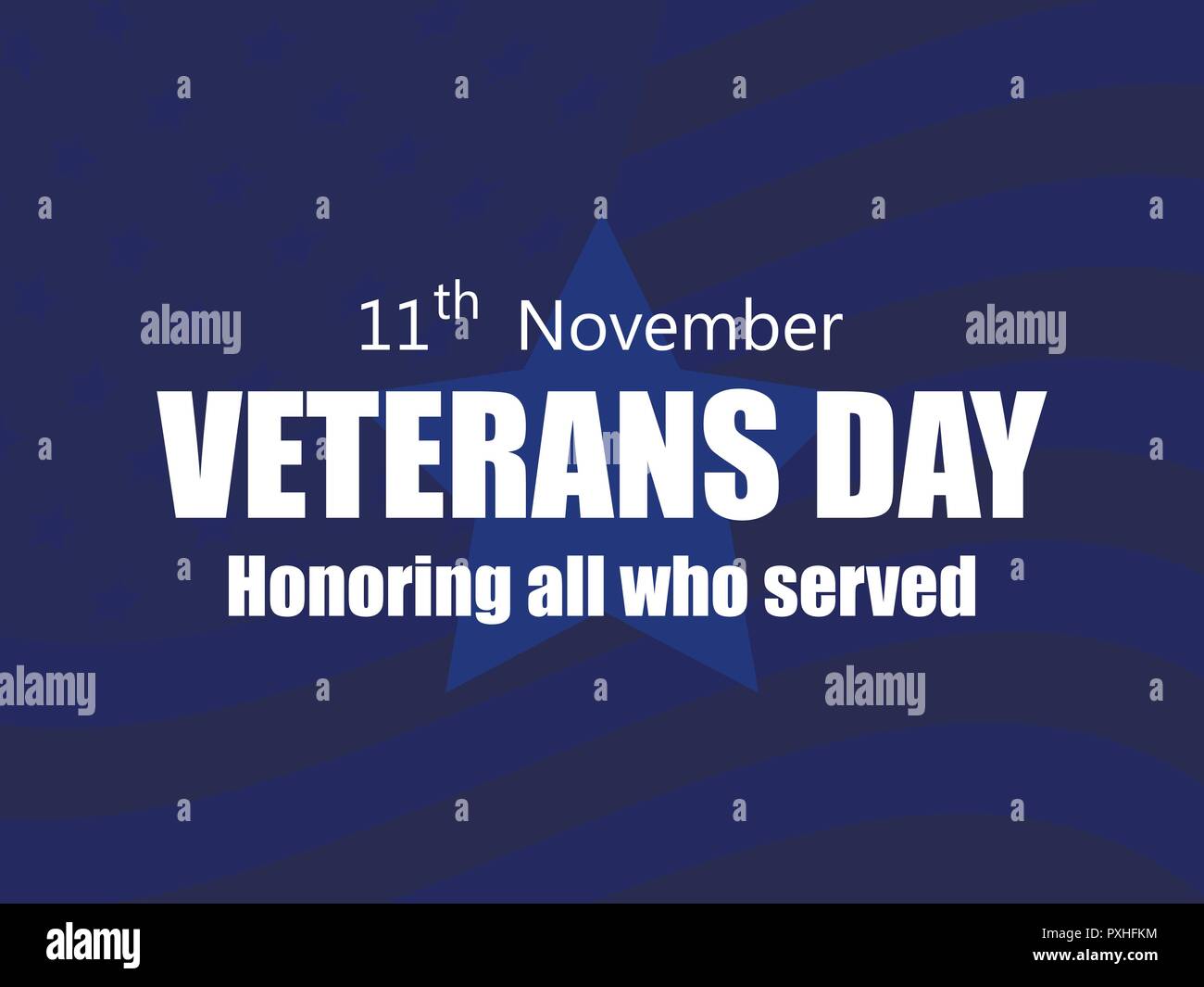Happy Veterans Day 11th of November. Honoring all who served. Greeting ...