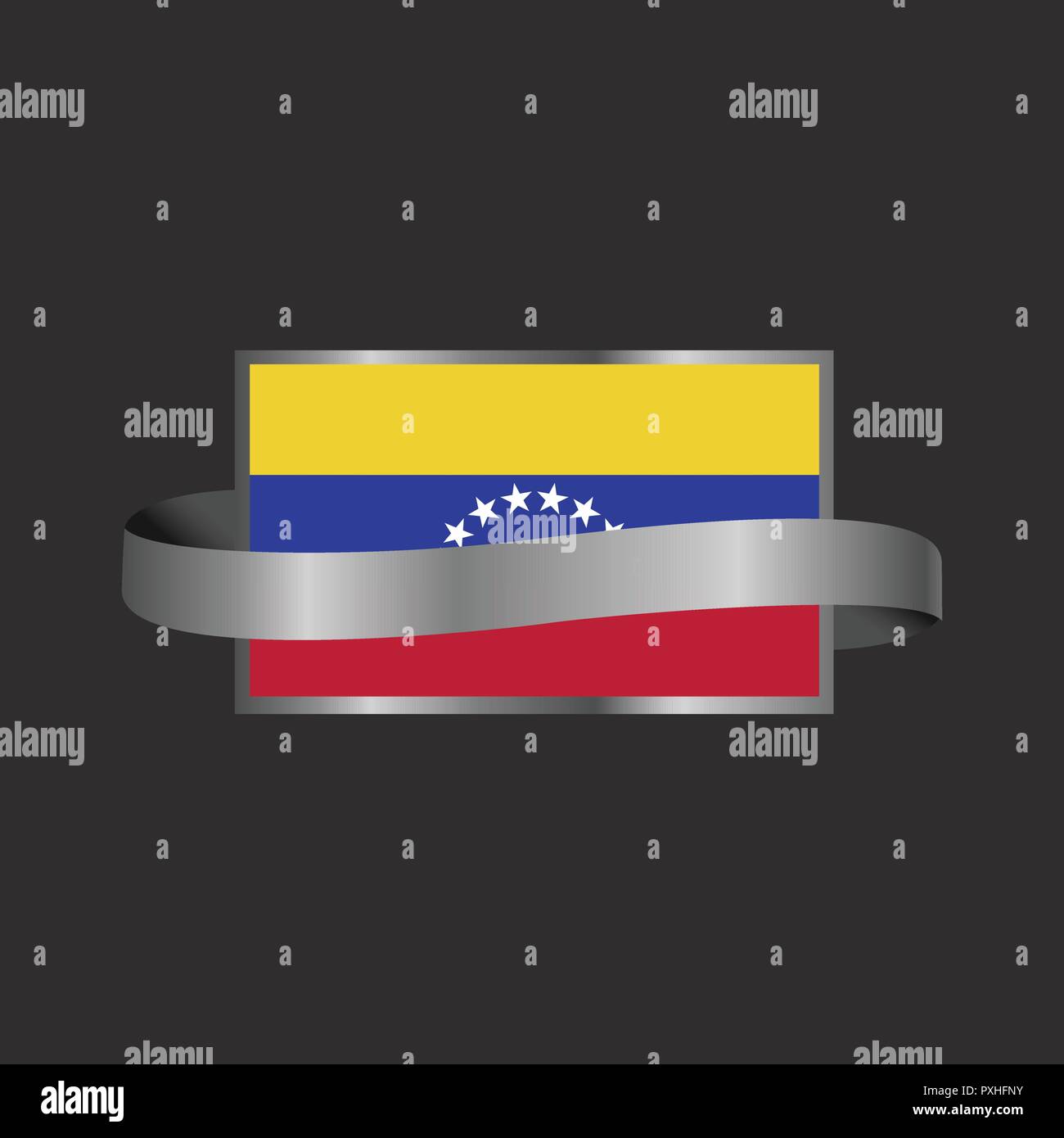 Venezuela flag ribbon hi-res stock photography and images - Alamy