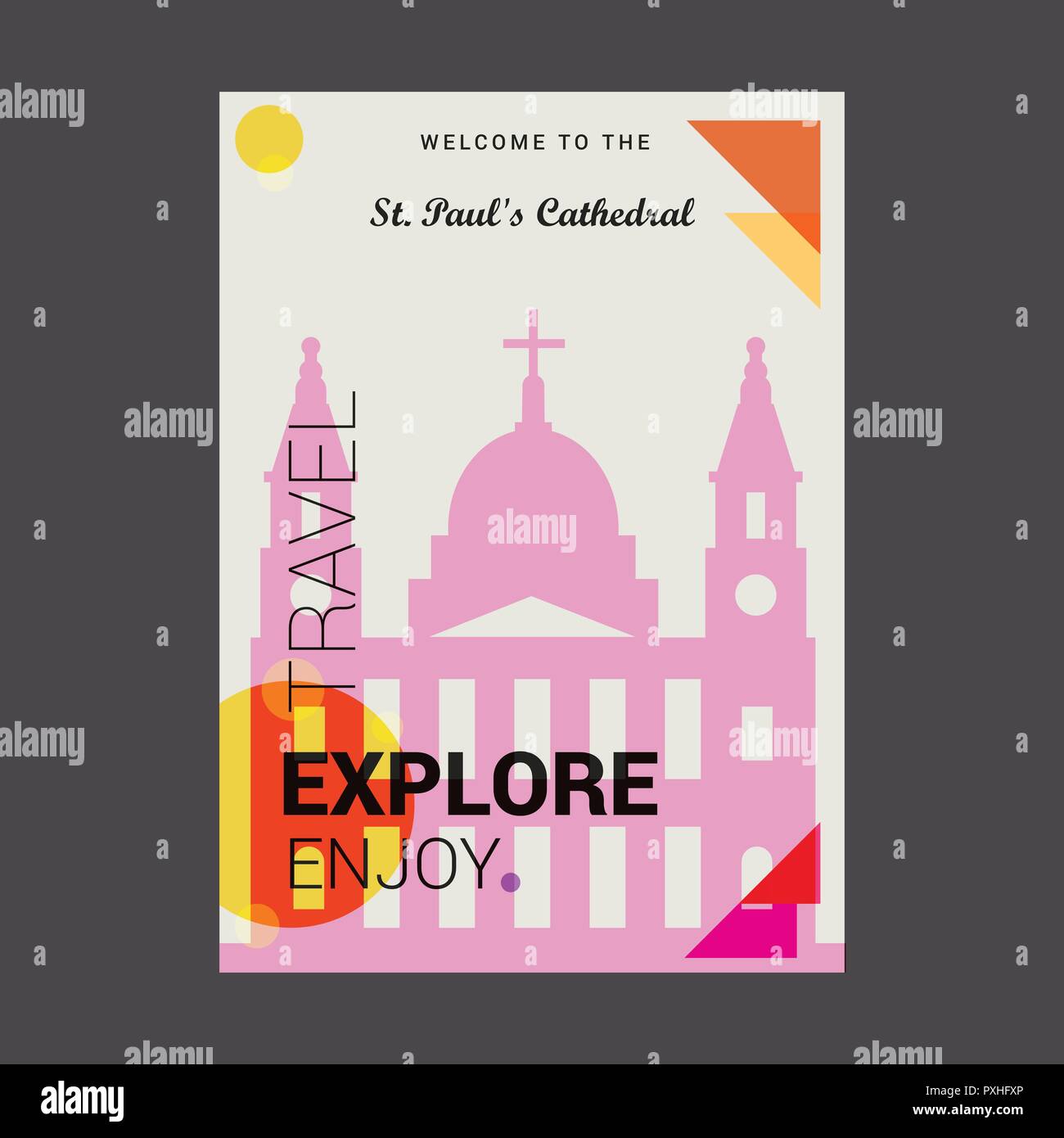 St pauls monument Stock Vector Images - Alamy