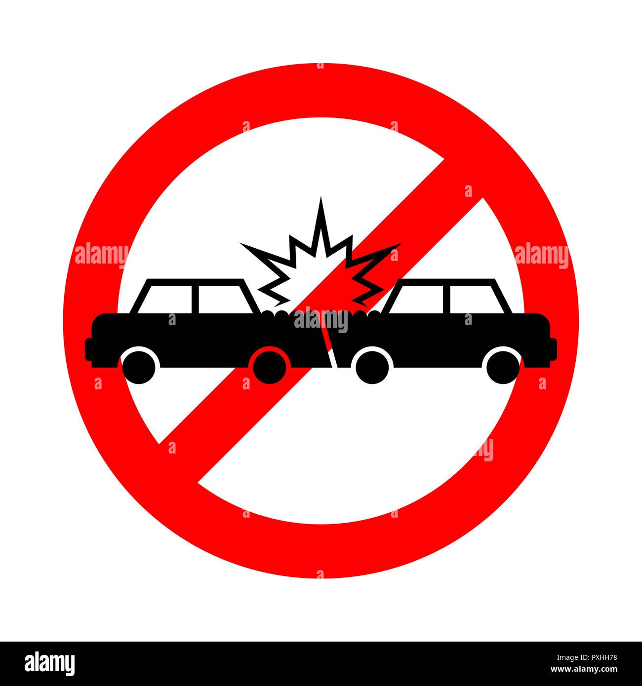 Stop Car Logo