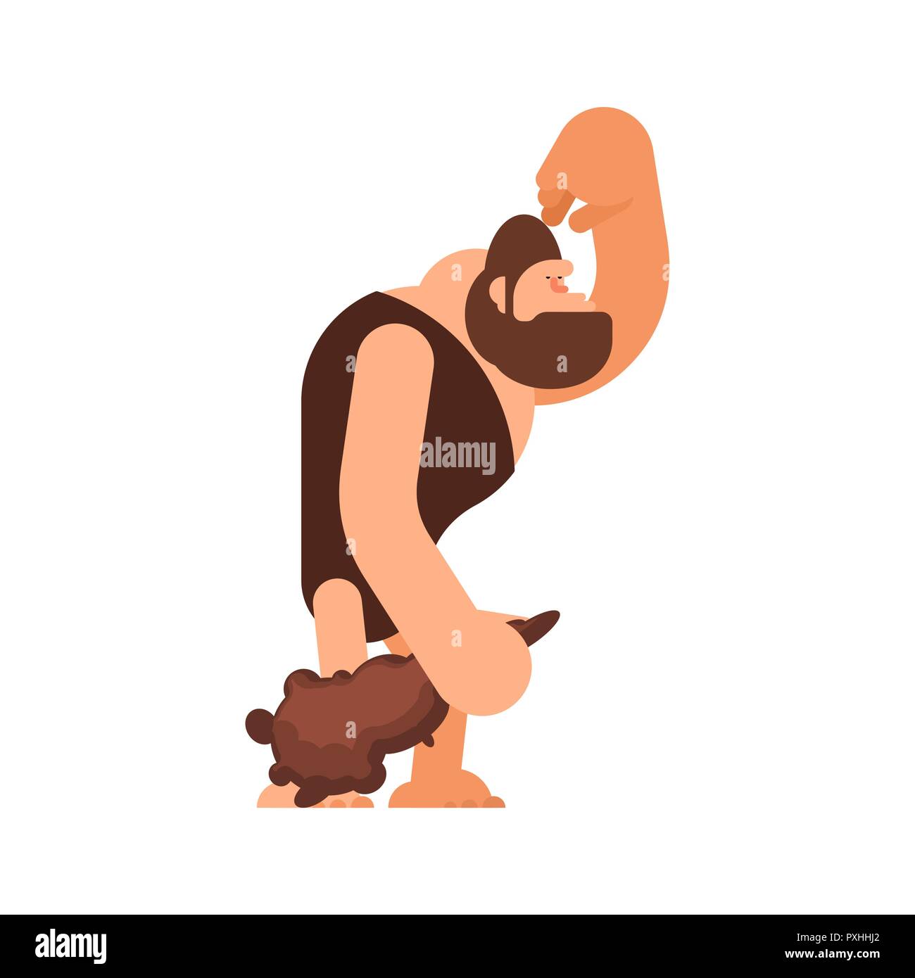 Modern cave man hi-res stock photography and images - Alamy