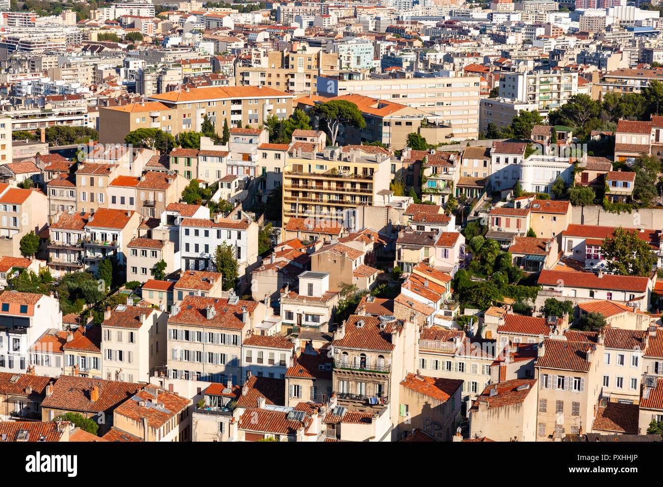 Marseille from above hi-res stock photography and images - Alamy