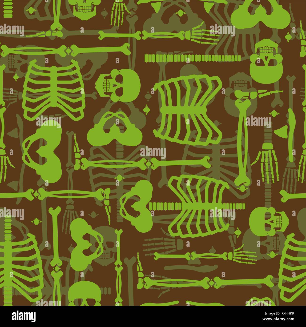 Army pattern Skeleton. War backgrund Skeletal system cross section ...