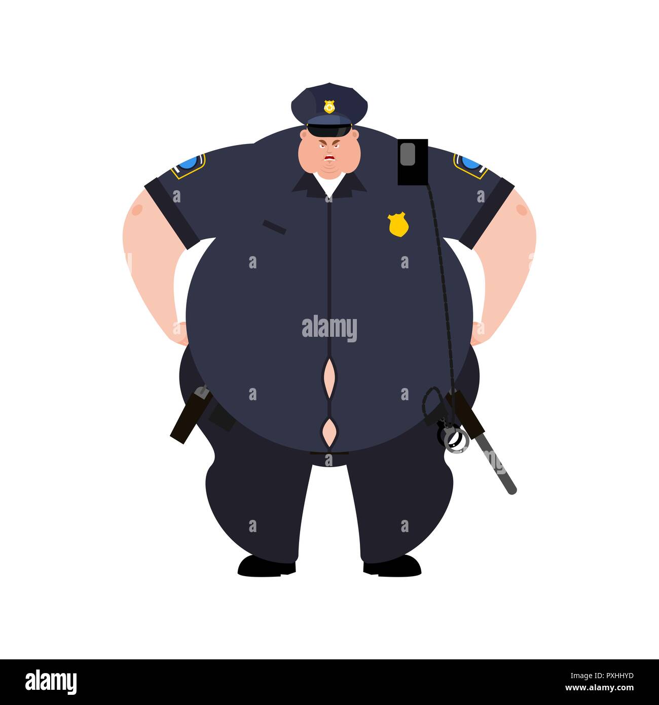 Fat Policeman Stock Photos & Fat Policeman Stock Images - Alamy