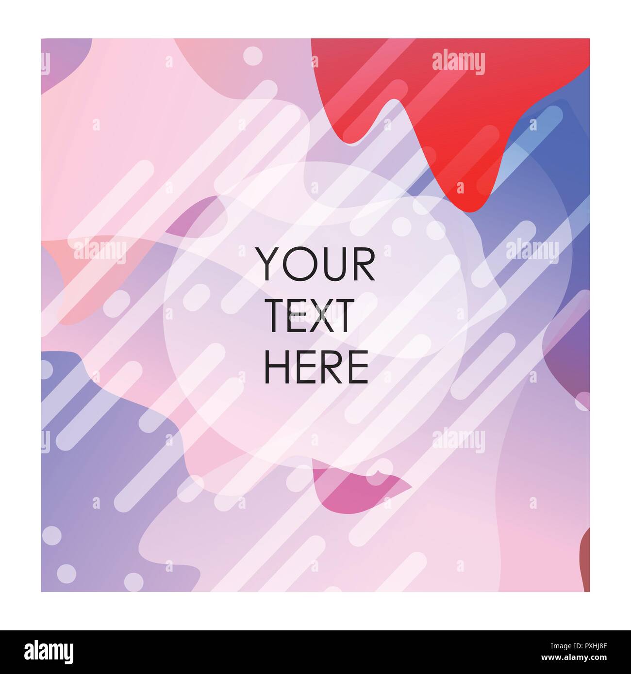 Colorful background with typography design vector Stock Vector Image ...