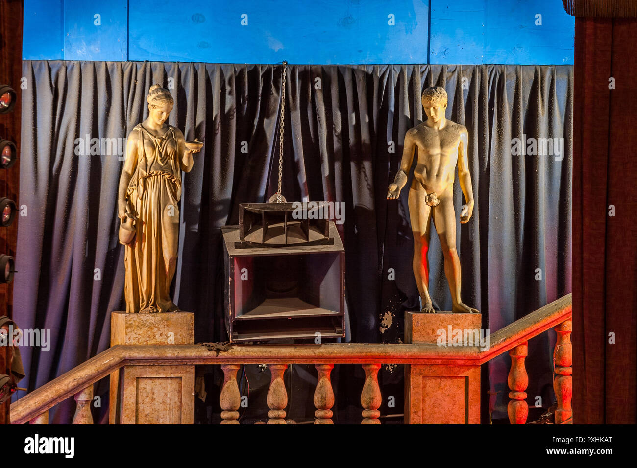 Interior of the Copernicus Center - a former 1920s movie palace Stock ...