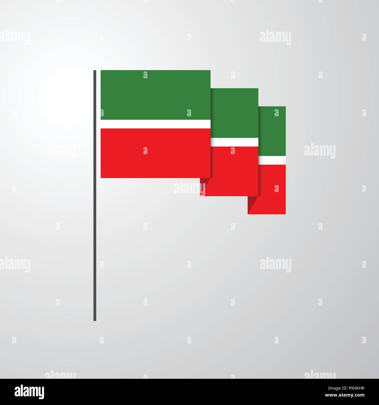 Flag of the republic of tatarstan Stock Vector Images - Alamy