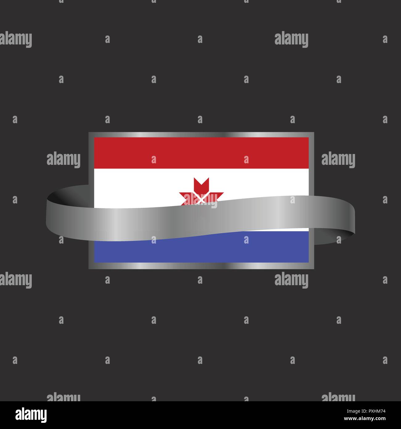 Flag Of Mordovia Stock Vector Images - Alamy