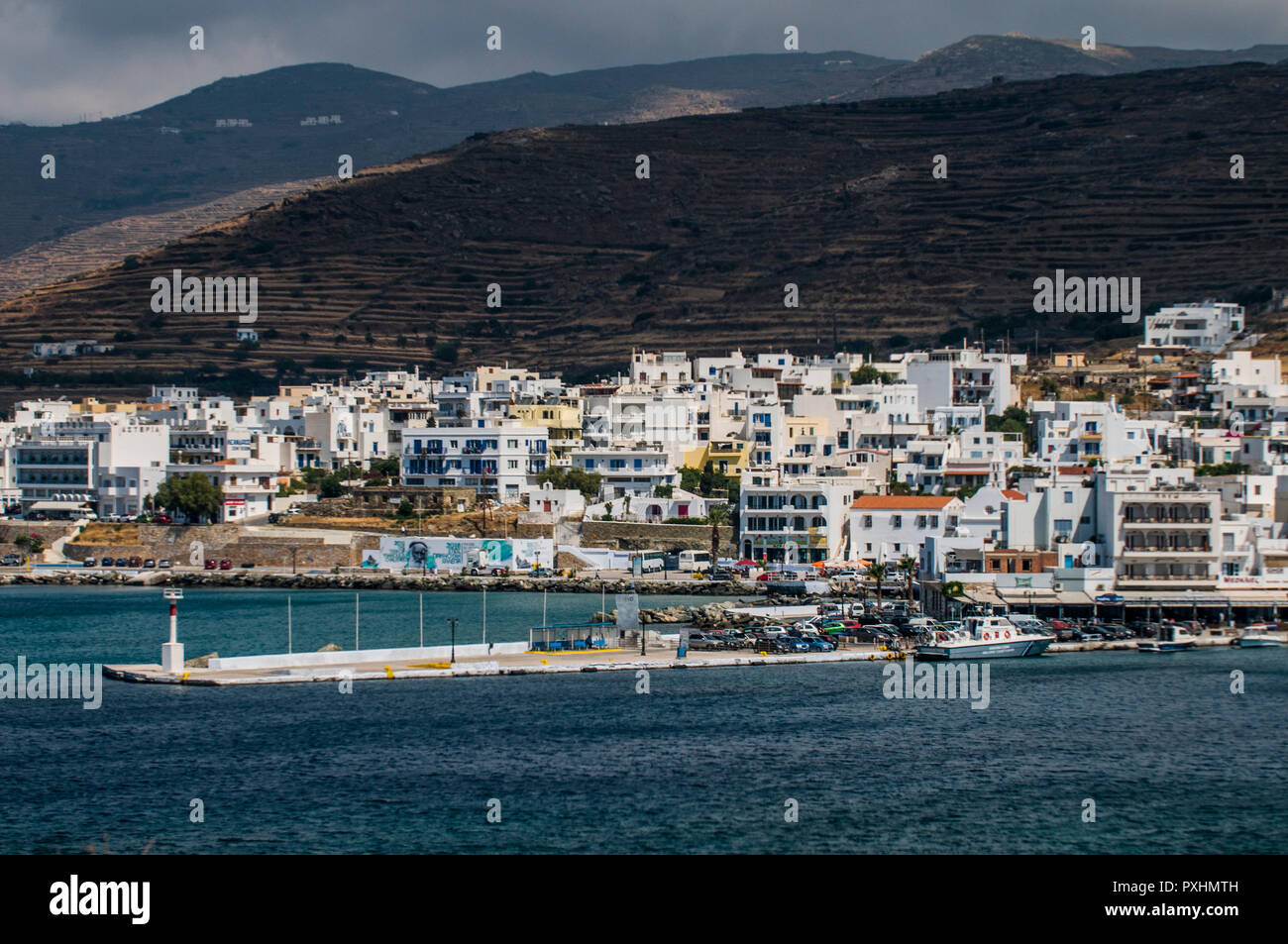 Tinos port hi-res stock photography and images - Alamy