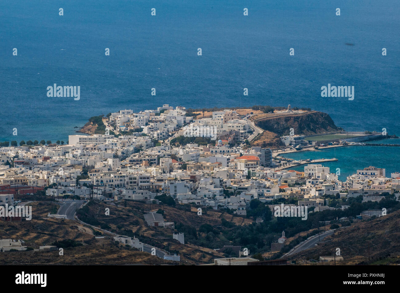 Tinos port hi-res stock photography and images - Alamy