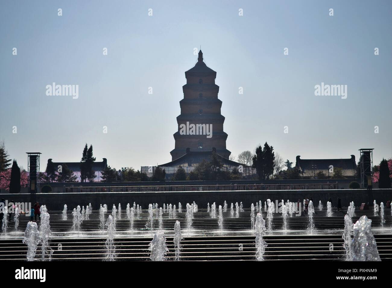 Giant goose pagoda hi-res stock photography and images - Alamy