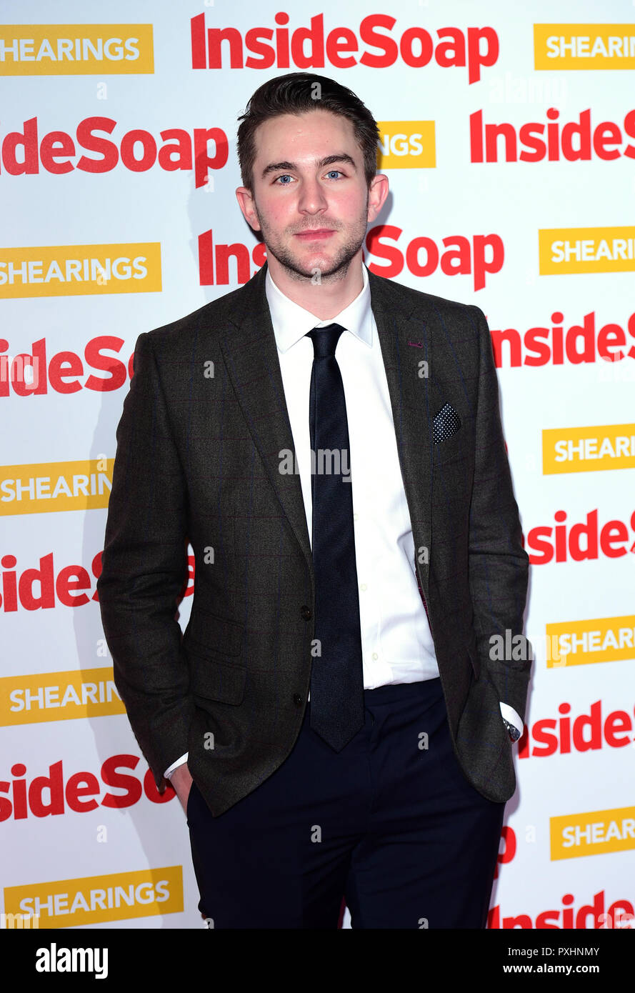 Tony Clay attending the Inside Soap Awards 2018 held at 100 Wardour ...