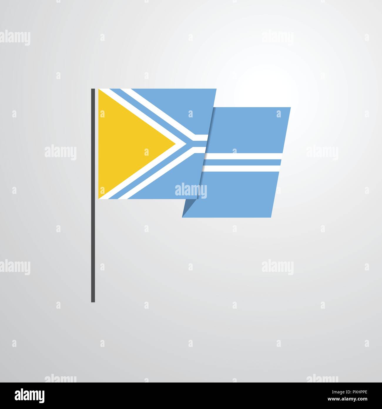 Flag of tuva Stock Vector Images - Alamy
