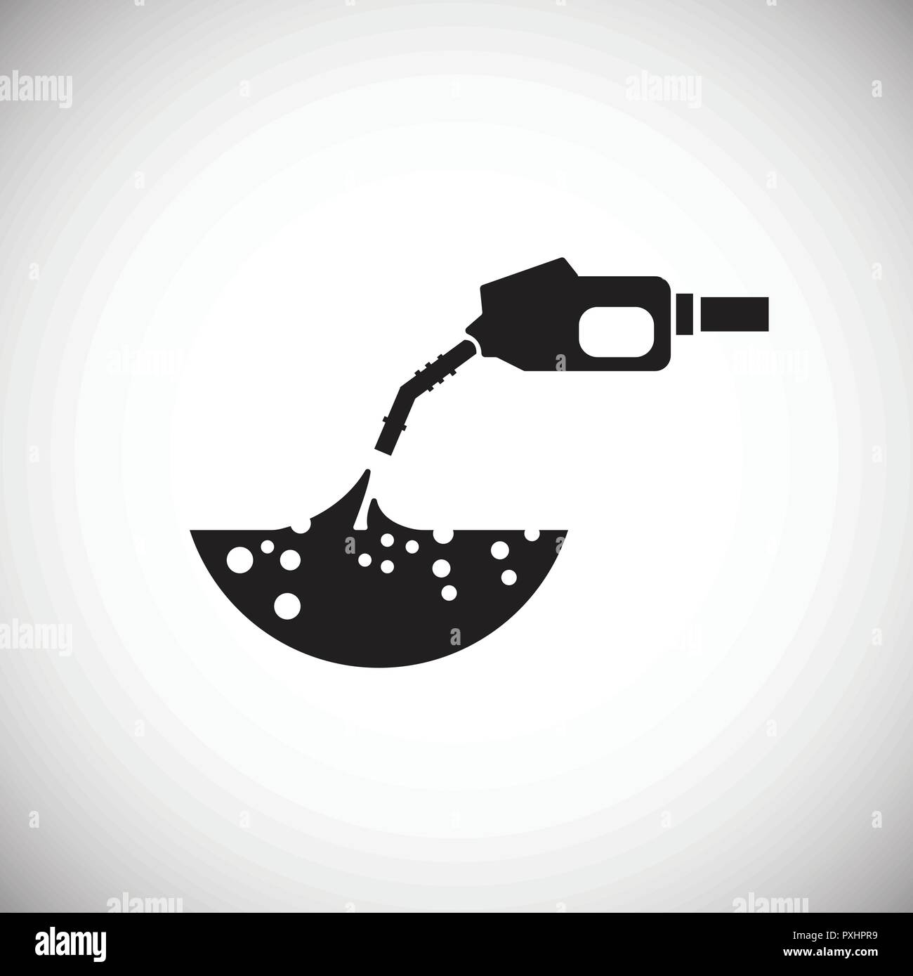 Petrol station fuel on white background Stock Vector Image & Art - Alamy