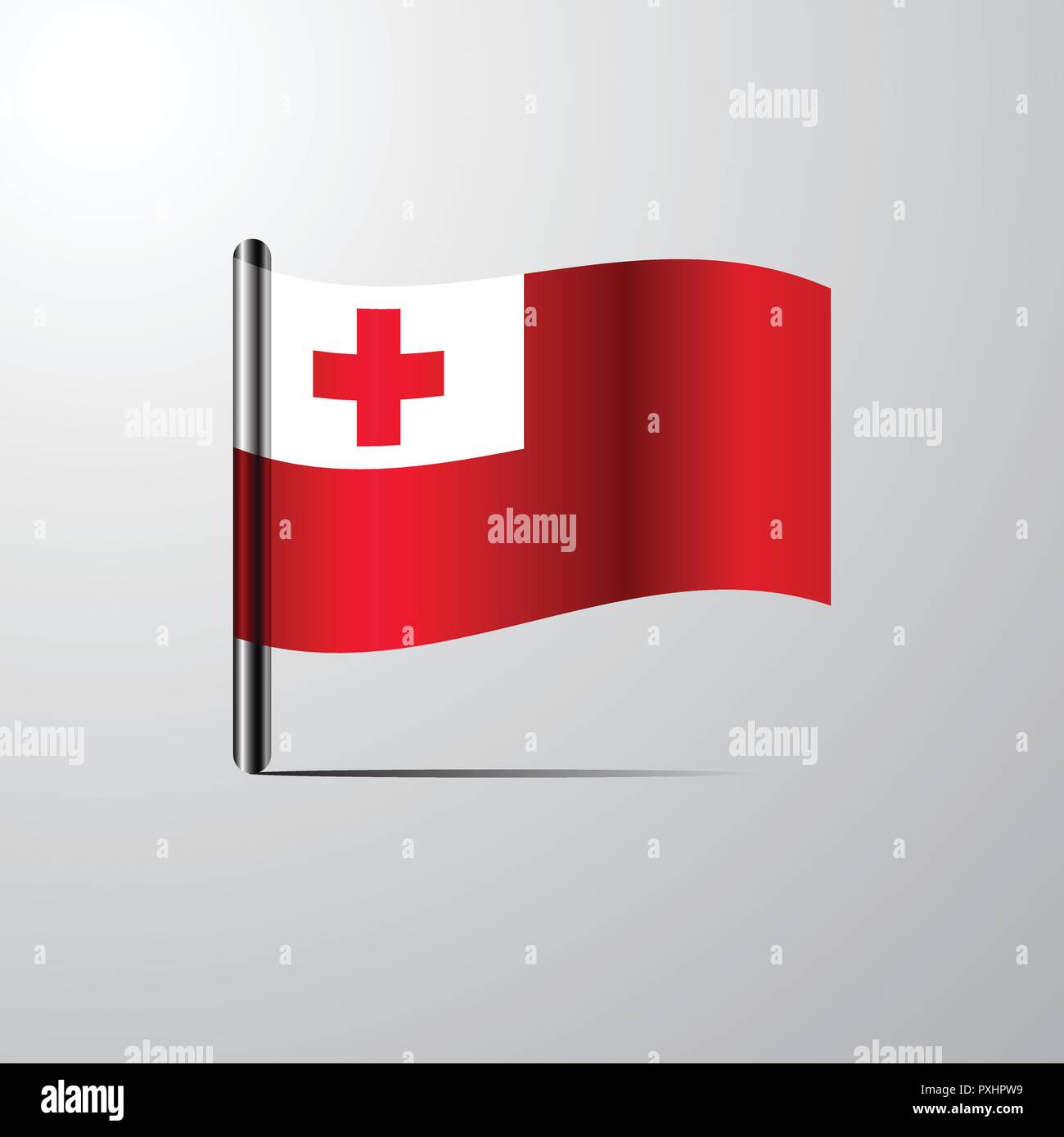 Wavy tongan flag hi-res stock photography and images - Alamy