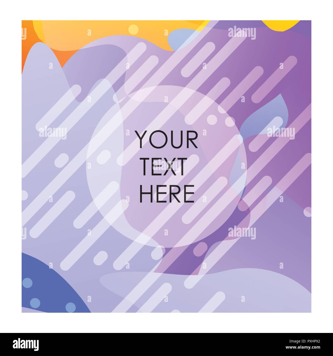 Colorful background with typography design vector Stock Vector Image ...
