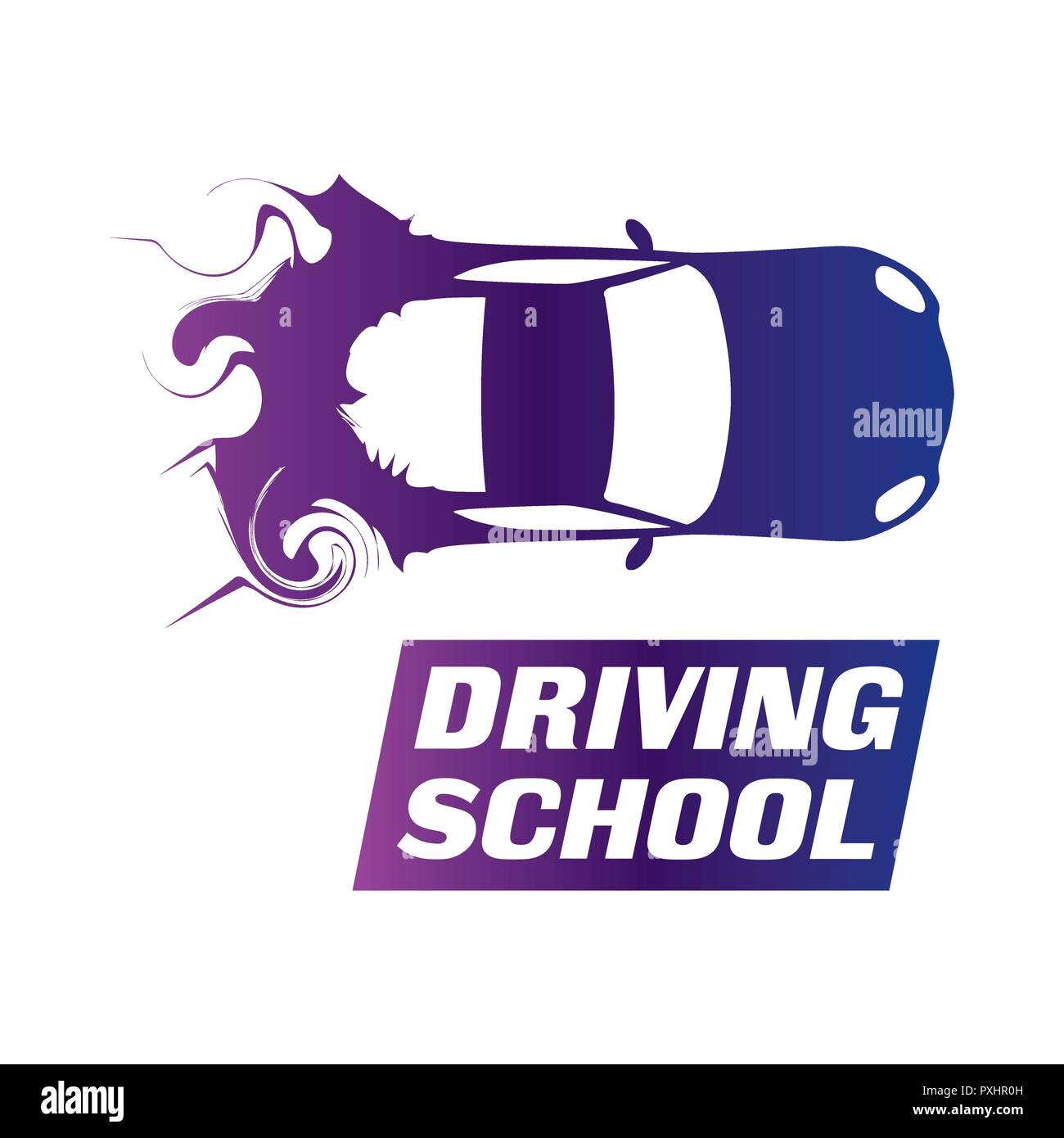 logo of driving school, car and mechanic Stock Vector Image & Art - Alamy