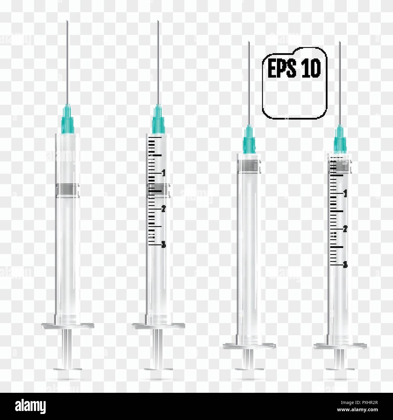 Single dose syringe Stock Vector Images - Alamy