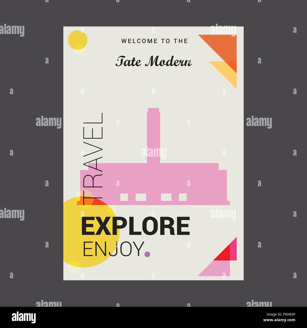 Welcome to tate modern Stock Vector Images - Alamy