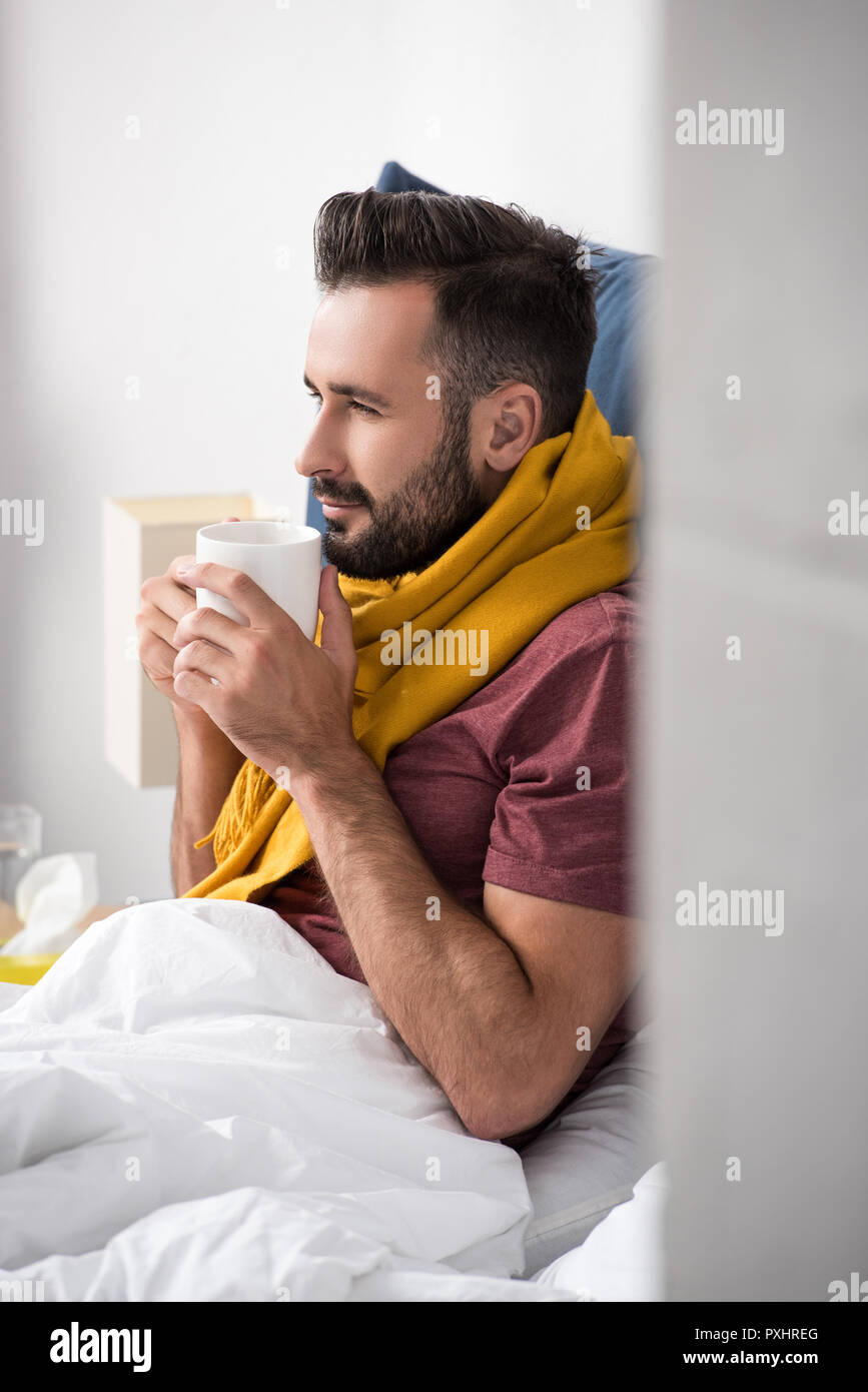 Sick young man hi-res stock photography and images - Alamy