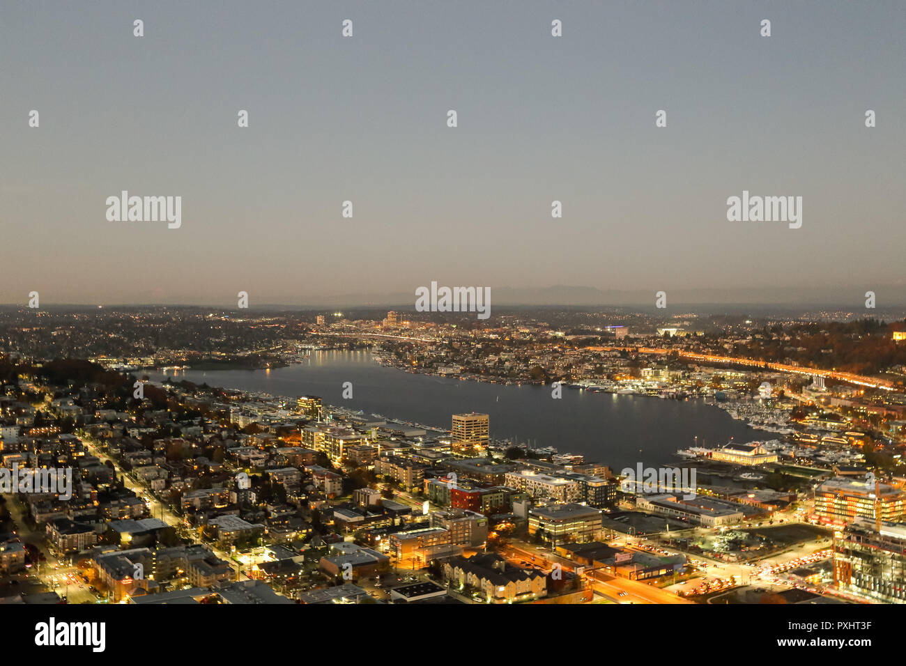 Seattle urban landscape hi-res stock photography and images - Alamy